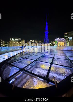 Nagoya Chubu Electric Power MIRAI TOWER inSakae, Nagoya, Japan Stock ...