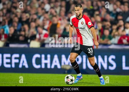ROTTERDAM - David Hancko of Feyenoord during the UEFA Champions League ...