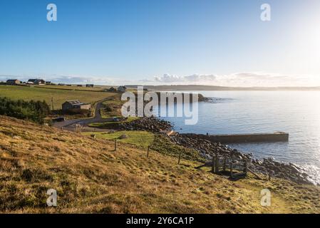 Dunnet, Scotland, UK - November 15, 2023: Dunnet Village is in the ...