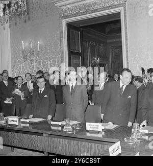 GREEK TURKISH CYPRUS CONFERENCE OPENS IN LONDON / ; 15 JANUARY 1964 ...