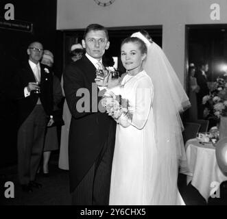 WEDDING OF ALAN DOBIE & ACTRESS MAUREEN SCOTT IN LONDON ; 2 DECEMBER ...