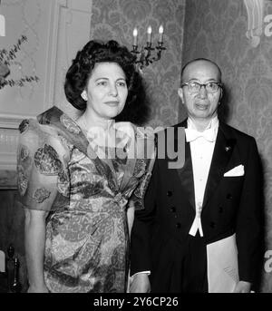NEW PHILIPPINES AMBASSADOR MARCIAL LICHAUCO WITH REAR ADMIRAL THE EARL ...