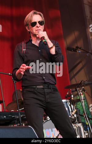 Clark Datchler of Johnny Hates Jazz at the 80s music Rewind Festival ...