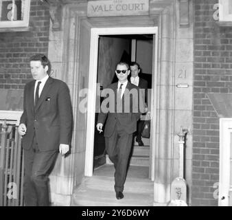 STEPHEN WARD READY FOR HIS OLD BAILEY TRIAL IN LONDON / ; 22 JULY 1963 ...