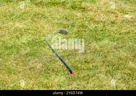 a broken golf club shaft Stock Photo - Alamy