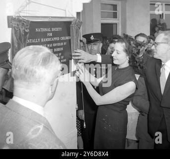 John Profumo and Valerie Hobson Stock Photo - Alamy