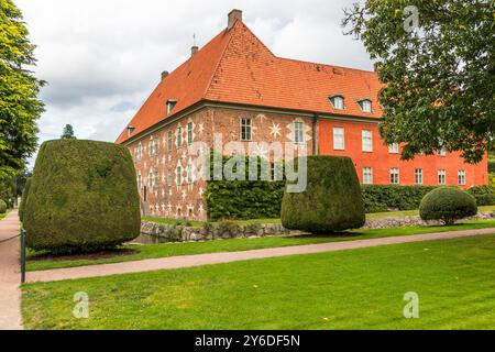 Krapperup Castle and Park. Krapperups Kyrkoväg, Höganäs kommun, Skåne ...