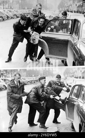 ROBBERIES BAG SNATCHER CAUGHT IN STOCKHOLM ; 14 FEBRUARY 1963 Stock ...