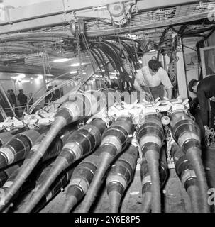 SHIP CABLE MERCURY CABLE LAYING SHIP ARRIVES GREENWICH ; 12 DECEMBER ...