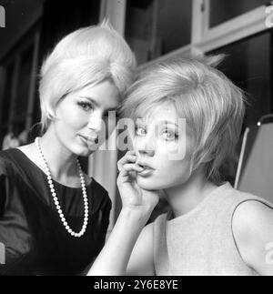 HAIR HAIRSTYLES HAT CUB WIG KNOWN AS WIGGIES ; 12 DECEMBER 1962 Stock ...