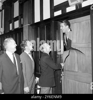 Tony Mercer, of the Black and White Minstrels show, now running at the ...