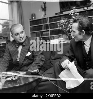 LORD BOOTHBY TALKING FREELY AT INTERVIEW ; 6 OCTOBER 1962 Stock Photo ...