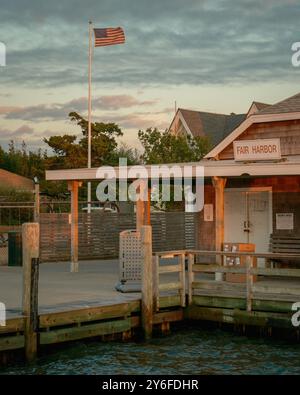 Fair Harbor beach, Fire Island, NY, USA Stock Photo - Alamy