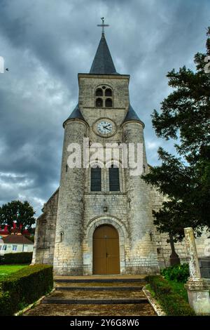 LE TRAIT, SEINE MARITIME, NORMANDY, FRANCE - SEPTEMBER 01, 2018. Moto ...