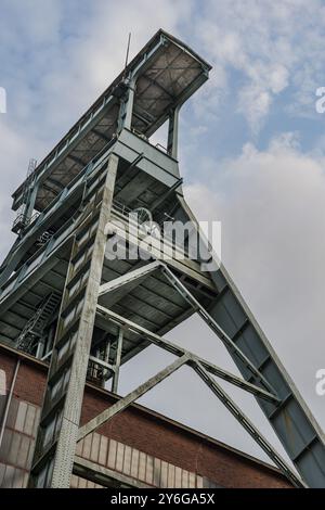 Ewald colliery, winding tower, industrial monument, coal, mining ...