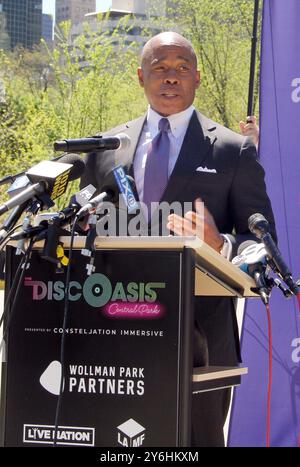 FILE - NYC mayor Eric Adams attends the ceremony to mark the 24th ...