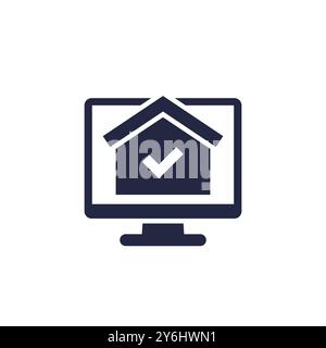 Building permit icon, pictogram on white Stock Vector Image & Art - Alamy