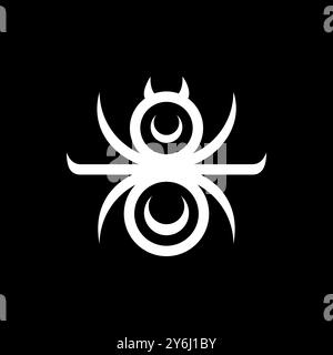 cool spider modern minimal logo design vector Stock Vector Image & Art ...