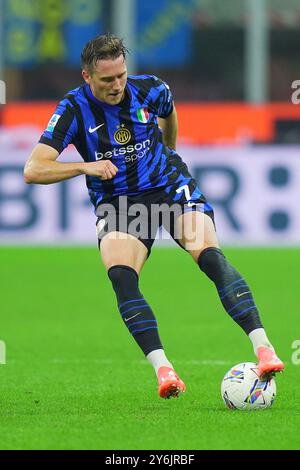 Inter Milan's Piotr Zielinski during the Serie A soccer match between ...