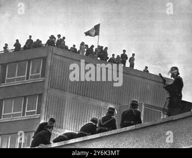 Northern Ireland August 1969. Southern Irish troops patrol the border ...