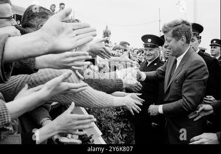 JFK in Ireland 26-29 June 1963 Stock Photo - Alamy