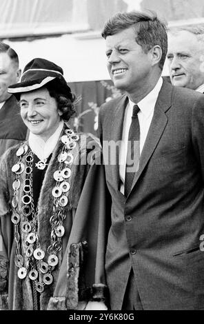 JFK in Ireland 26-29 June 1963 Stock Photo - Alamy