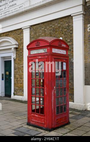 K2 telephone box, Commercial Road, London, UK. 22 Sep 2024 Stock Photo ...