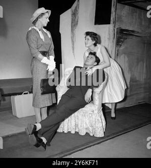 BOY-GIRL GOES ON THE STAGE. 24.1.54. Michael Kim Harford, one time ...