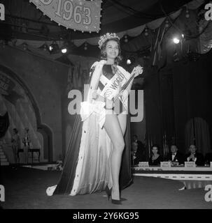 MISS WORLD 1963: Carole Joan Crawford, 20 year old Miss Jamaica, after ...