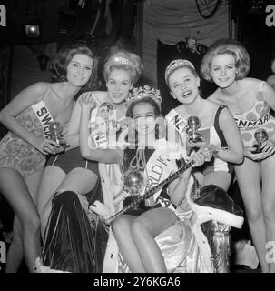 MISS WORLD 1963: Carole Joan Crawford, 20 year old Miss Jamaica, after ...