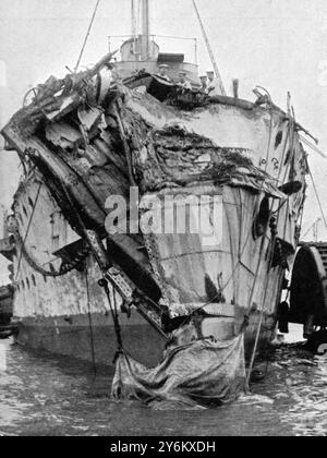 The collision which put in jeopardy over three thousand lives: The ...