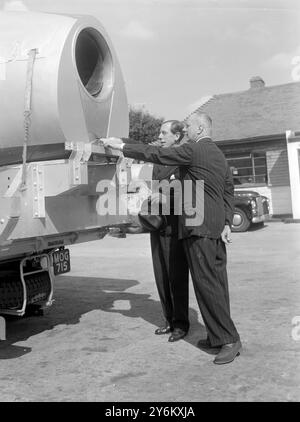 New Malden, Surrey: Driving ace John Cobb, with his revolutionary speed ...