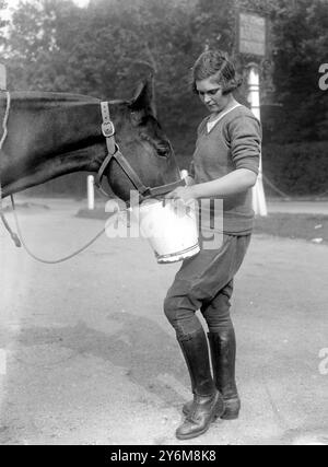 Miss Hazel Bruce, a van driver during the war. Who is managing a Livery ...