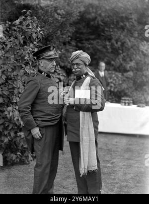 Salvation Army reception at Brooks Hill, Harrow Weald. Colonel H.W. Map ...