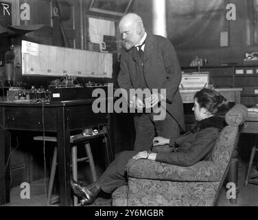 Doctor Augustus D. Waller and the galvanometer for recording human ...