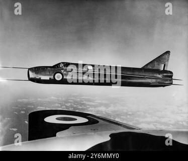 Britain's first supersonic fighter The English Electric P-1. aircraft ...