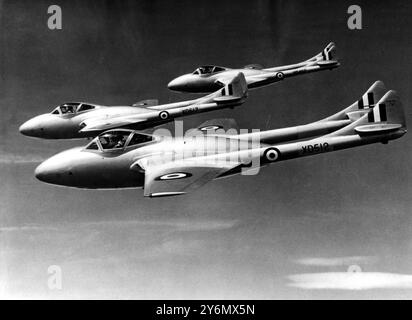 Jet Provost Plane in Flight Stock Photo - Alamy