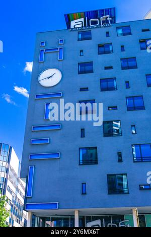 Brussels, Belgium - city name text with photo in background Stock Photo ...
