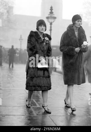Wedding of Mr Brian Guinness and Hon Diana Mitford at St Margarets's ...