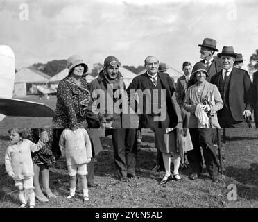 Sir Alan and Lady Cobham Stock Photo - Alamy