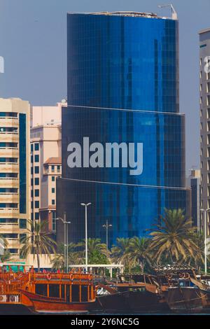 The Al Attar Tower in Dubai Stock Photo - Alamy