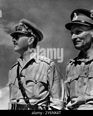 General Sir Bernard Montgomery new C in C of the British Armies on the ...