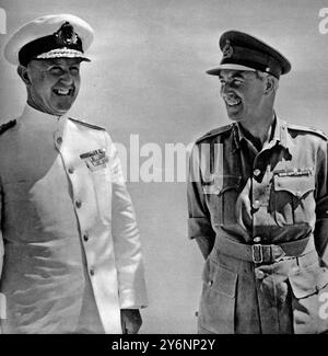 Admiral Of The Fleet Sir Andrew Cunningham, First Sea Lord.Death of ...