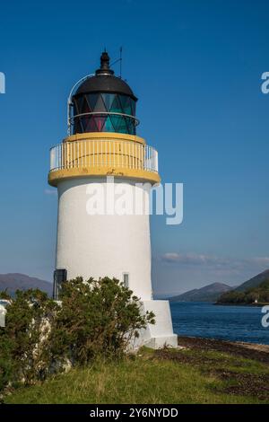 The Corran lighthouse near Fort William Ardgour Corran lighthouse and ...