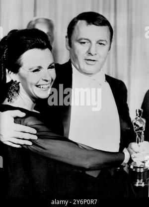 11th April 1968: Santa Monica, USA: Big winners in the 40th Oscars ...