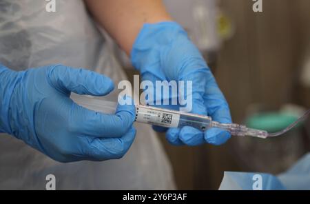 Solution Saline Flush for Flushing out the Picc Line (Peripherally ...