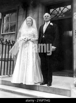Wedding of Viscount Althorp and Hon. Frances Roche in Tatler Stock ...
