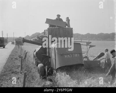 German Combine . 3 August 1947 Stock Photo - Alamy