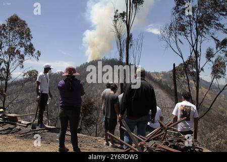 FIRE September 26, 2024 citizens affected their homes by fires collect ...