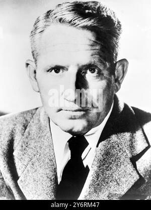 Actor Spencer Tracy 1962 Stock Photo - Alamy